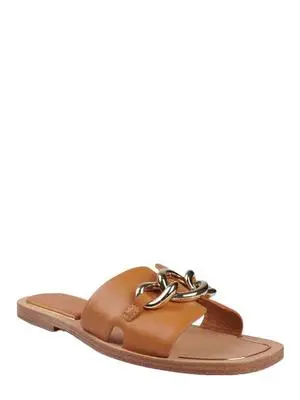 ZIGI Nelissa Slide Sandal - Tan Leathe