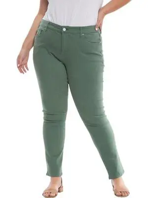 SLINK JEANS Slim Fit Mid-rise Jeans - Myrtle