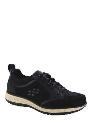 SAS Boulder Leather Sneakers - Black Ash