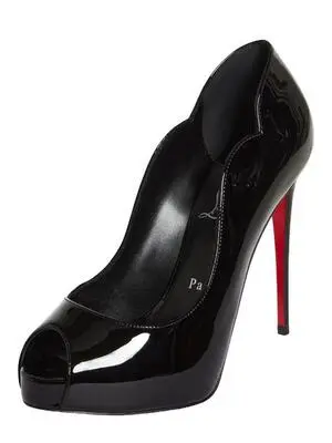 CHRISTIAN LOUBOUTIN Hot Chick Alta Slingback Pumps - Black