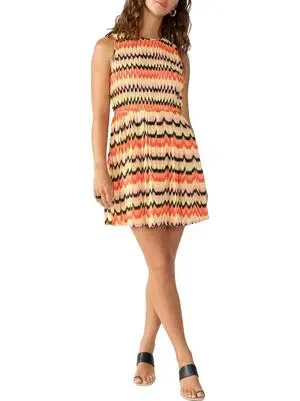 Sanctuary Stripe Mini Dress - Citrus Str