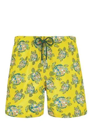 Vilebrequin Provencal Turtles Swim Shorts - Soleil