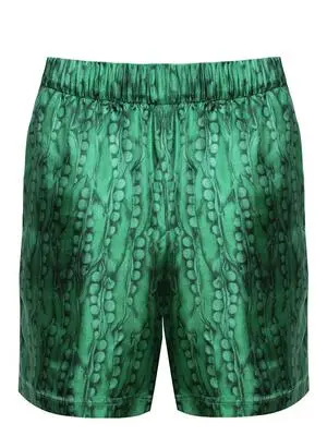 Givenchy Formal Elastic Short - Green