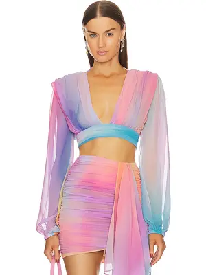 MICHAEL COSTELLO X Adia Top - Sunset Ombre