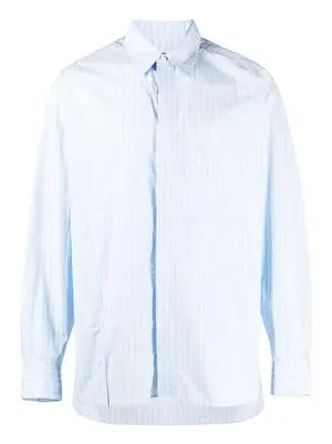 ADER ERROR Long-sleeve Poplin Shirt - Blue