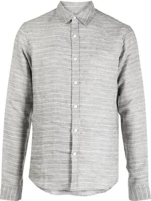 PRIVATE STOCK LABS Horizontal-stripe Print Shirt
