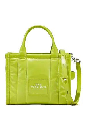 Marc Jacobs Shiny Crinkle Small Tote - Green