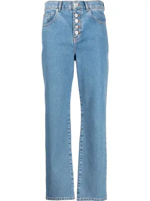 Moschino Straight-leg Denim Pants - Blue