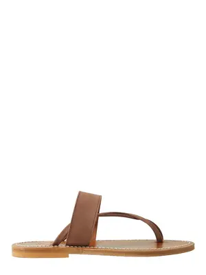 K.JACQUES Net Sustain Nehru Nubuck Sandals - Brown