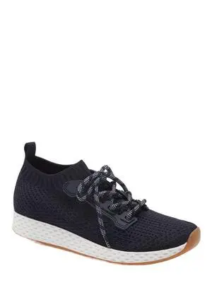 J/SLIDES NYC Raleigh Knit Sneakers Navy