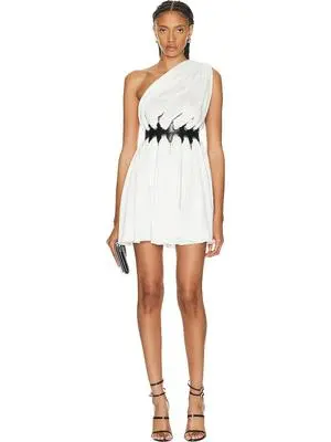 Alaïa Deesse Mini Dress - Blanc