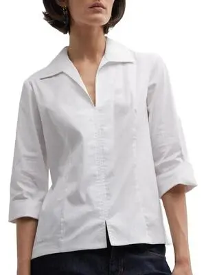 FINLEY Finley 3/4-Sleeve Stretch Cotton Swing Shirt
