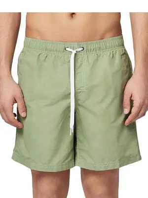 Sundek Regular Fit 16" Board Shorts - Green Dust