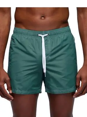 Sundek Regular Fit 14" Board Shorts - Camo Green