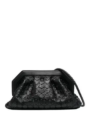 SERAPIAN Mini Secret Mosaico Clutch - Black