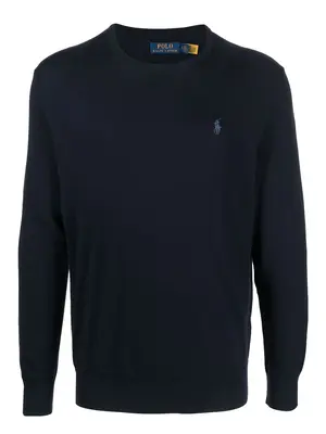 Polo Ralph Lauren Pony-embroidery Jumper - Blue