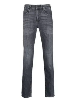 BOSS Slim-fit Denim Trousers - Grey