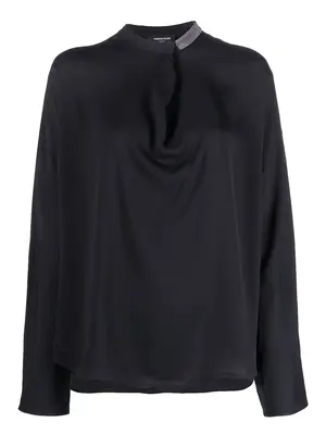 FABIANA FILIPPI Fabiana Filippi Crystal-Embellished Blouse