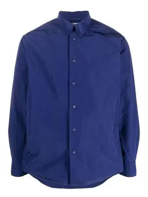 Aspesi Straight-point Collar Shirt - Blue