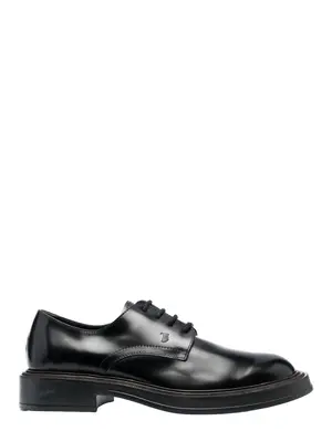 TOD'S Lace-up Oxford Shoes - Black