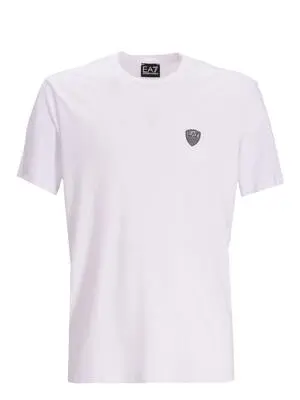 Emporio Armani Core Shield Cotton T-shirt - Pink