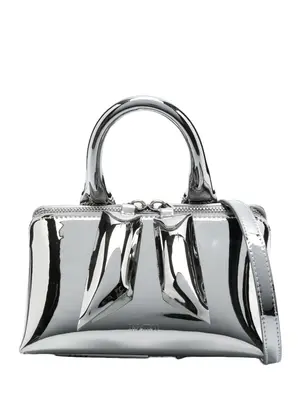 Attico Mini Friday Tote Bag - Silver