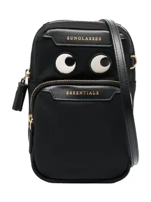 ANYA HINDMARCH Eyes Essentials Crossbody Bag - Black