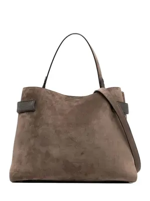 Brunello Cucinelli Suede Tote - Brown