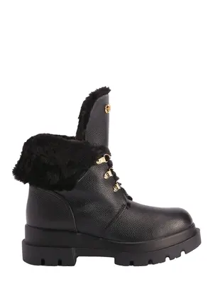 GIUSEPPE ZANOTTI Phillis Combat Boots - Black