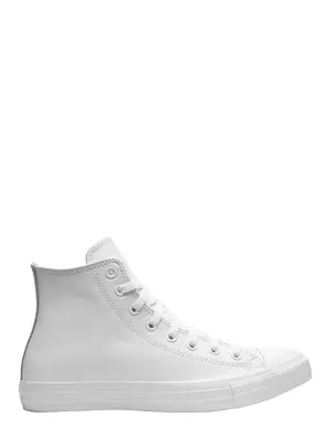 CONVERSE Chuck Taylor All Star Leather High-top Sneakers - White
