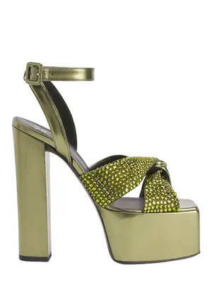 GIUSEPPE ZANOTTI Giuseppe Zanotti Souree 150mm Crystal-Embellished Sandals