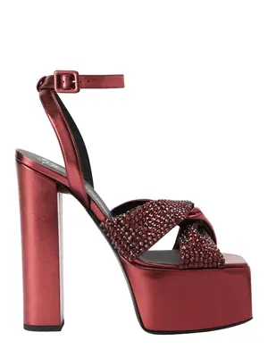 GIUSEPPE ZANOTTI 150mm Souree Platform Sandals - Red