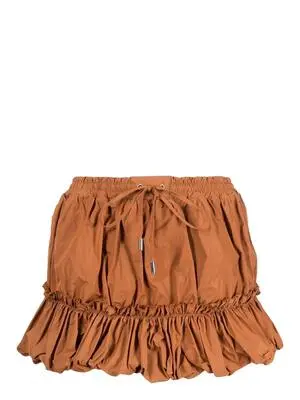 DSQUARED2 DSQUARED2 Pleated Drawstring Miniskirt