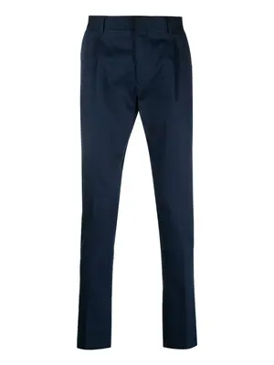 MOORER Montale Tailored Trousers - Blue