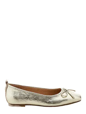 KELSI DAGGER BROOKLYN Frankie Ballet Flats Gold