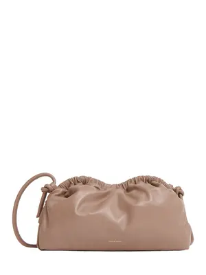 MANSUR GAVRIEL Oversized Cloud Clutch Biscotto
