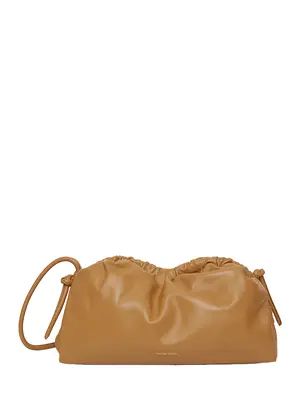 MANSUR GAVRIEL Oversized Cloud Clutch Caramel