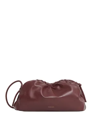MANSUR GAVRIEL Oversized Cloud Clutch Pomegranate