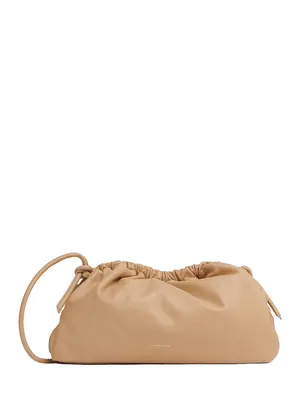 MANSUR GAVRIEL Oversized Cloud Clutch Sand
