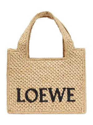 Loewe Raffia Tote - Beige