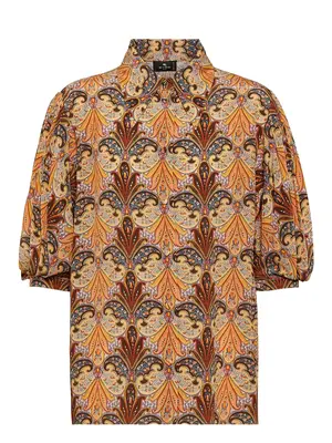 Etro Printed Silk Blouse - Multicoloured