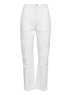 AGOLDE Cooper High-rise Cargo Pants - White