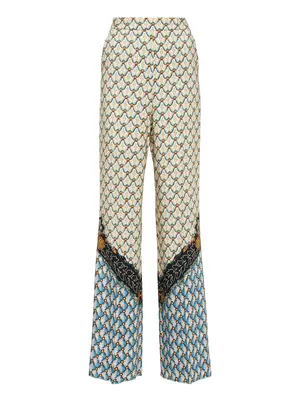 Etro High-rise Printed Pants - Multicoloured