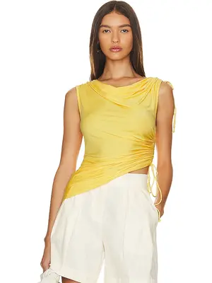 L'academie Greava Top - Cornsilk Yellow