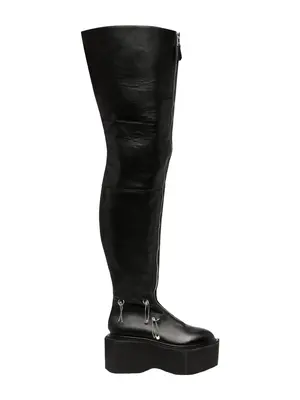 Natasha Zinko Box 85mm Thigh-high Boots - Black