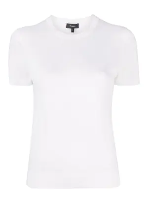 THEORY Theory Fine-Knit Wool-Blend Top