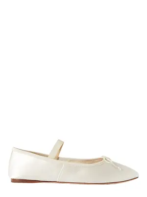 LOEFFLER RANDALL Net Sustain Leonie Ballet Flats - Ivory