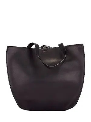 THE ROW Graham Tote Bag Black Shg