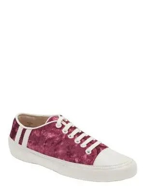 CECELIA NEW YORK Rookie Sneaker - Wine Velvet