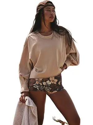 Free People FP Movement Inspire Layer Top Sandy